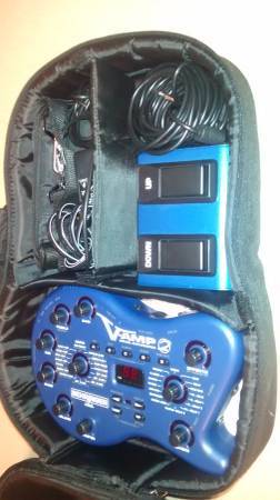 Behringer V Amp 2 electric guitar modelling preamp with speaker sim ...